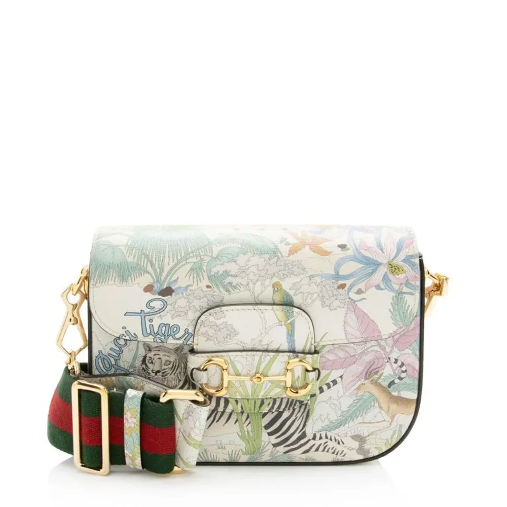 Gucci | Bags | Gucci Leather Tiger Horsebit 955 Mini Crossbody | Poshmark